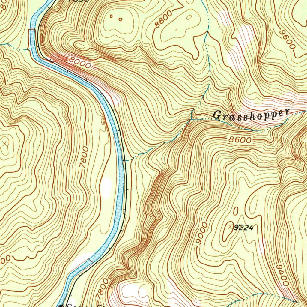 Electra Lake, CO (1960, 24000-Scale) Map by United States Geological ...
