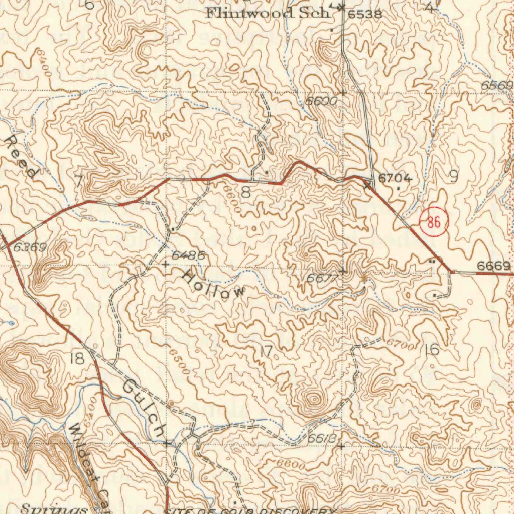 Elizabeth, CO (1945, 62500-Scale) Map by United States Geological ...