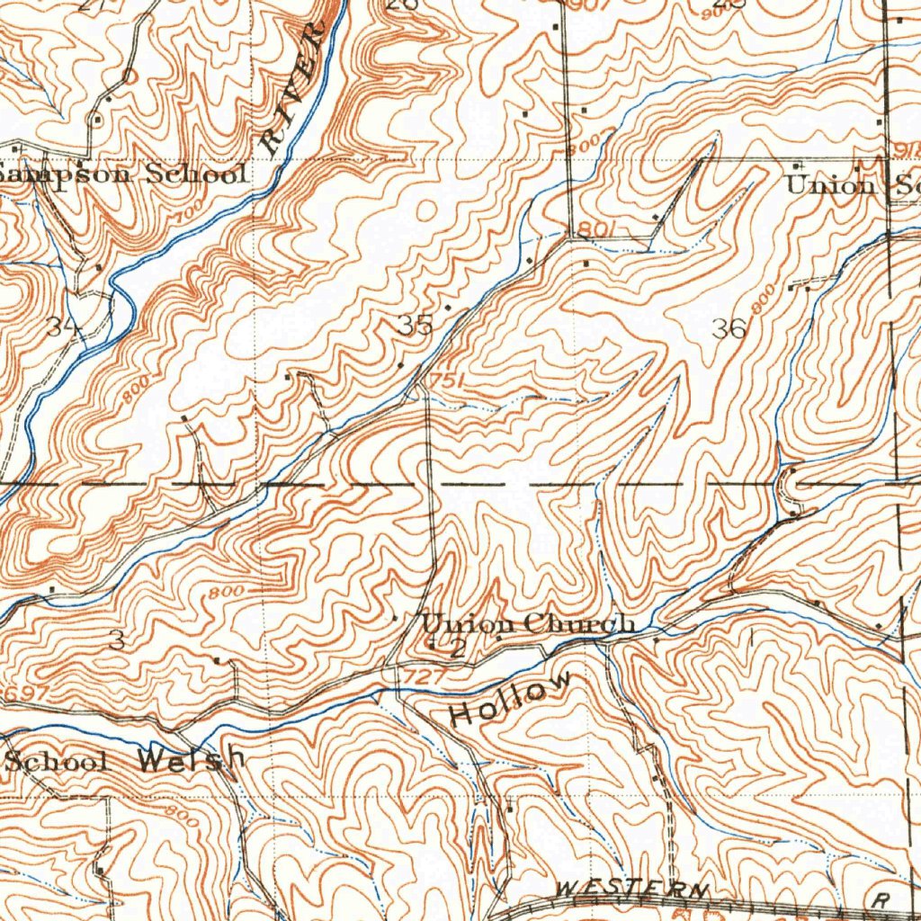 Elizabeth, IL (1936, 62500-Scale) Map by United States Geological ...