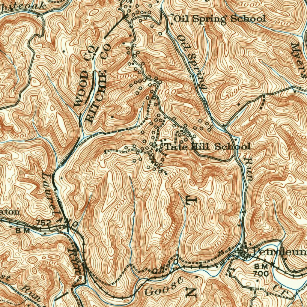 Elizabeth, WV (1924, 62500-Scale) Map by United States Geological ...