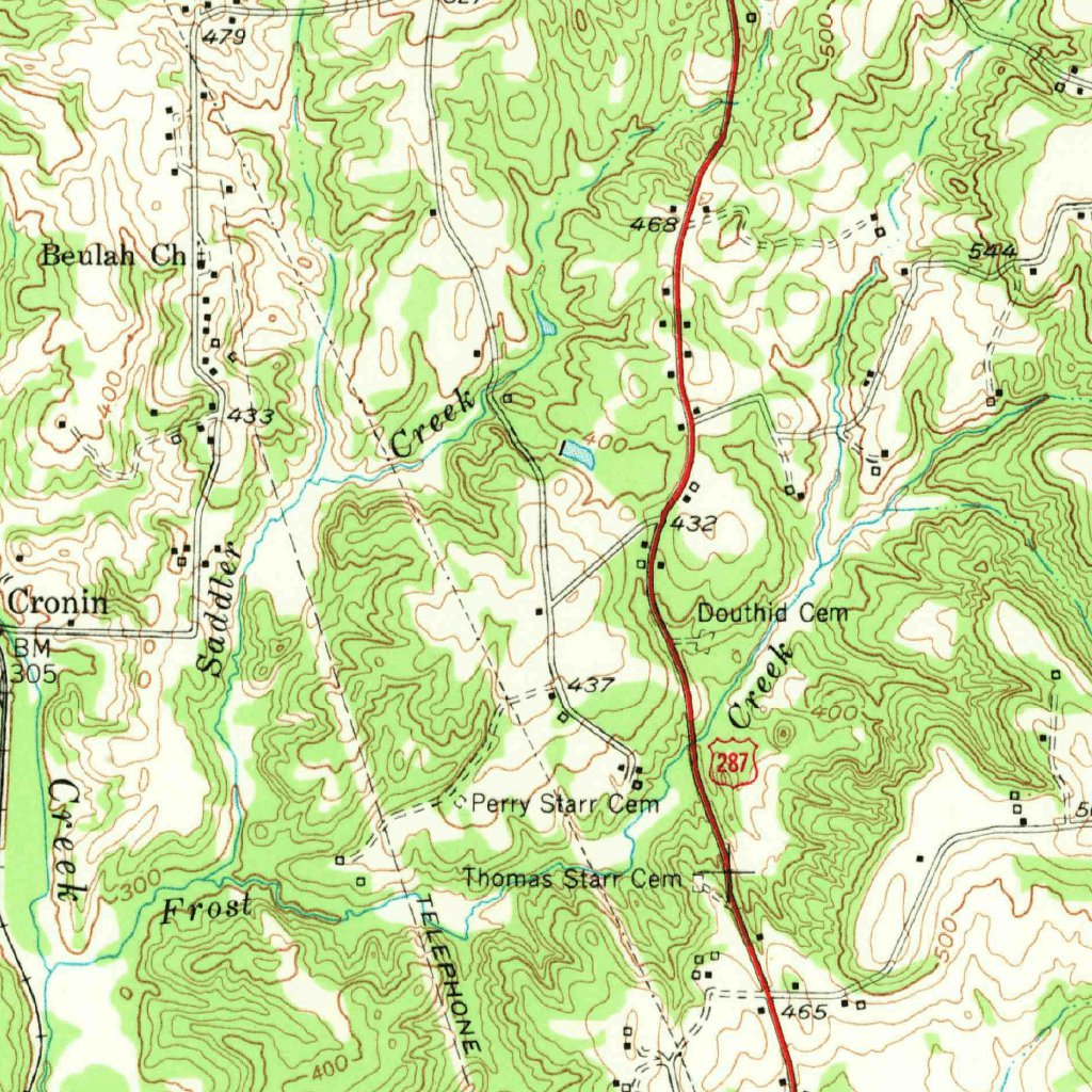 Elkhart, TX (1951, 62500-Scale) Map by United States Geological Survey ...