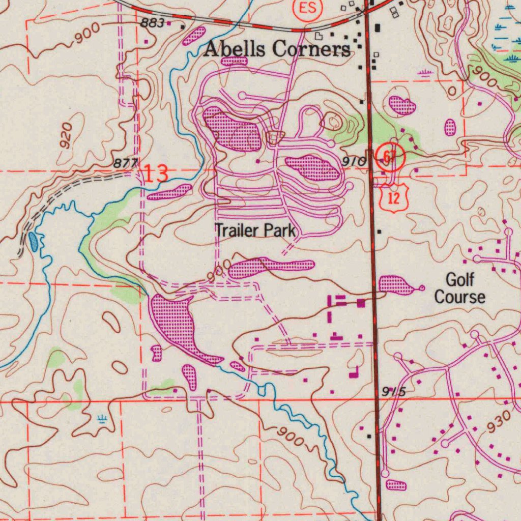 Elkhorn, WI (1960, 24000-Scale) Map by United States Geological Survey ...
