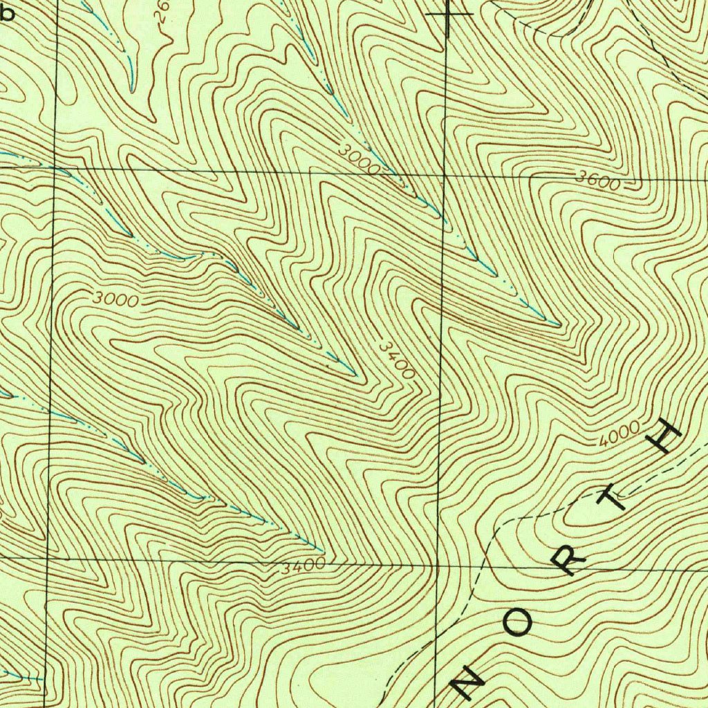 Elliott Knob, VA (1999, 24000-Scale) Map by United States Geological ...