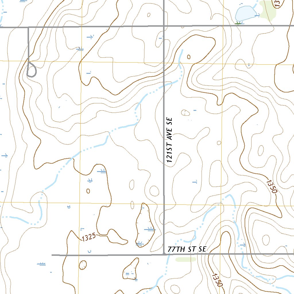 Elliott SW, ND (2020, 24000-Scale) Map by United States Geological ...