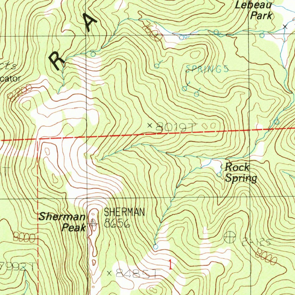 Ellsworth, NV (1988, 24000-Scale) Map by United States Geological ...