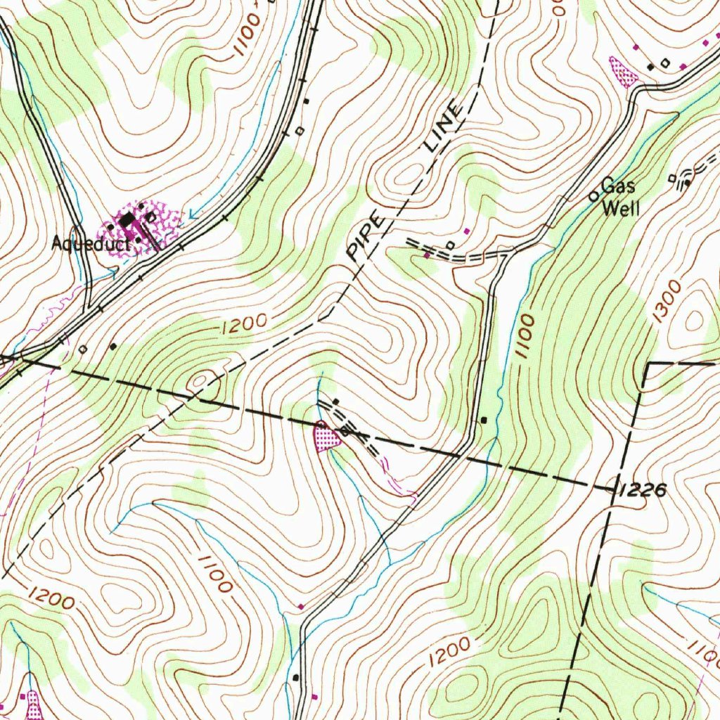 Ellsworth, PA (1954, 24000-Scale) Map by United States Geological ...