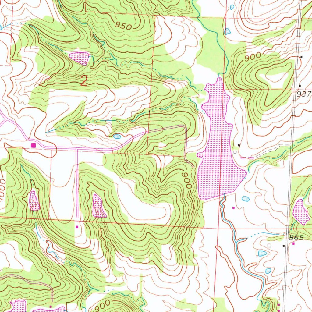 Elm, MO (1962, 24000-Scale) Map by United States Geological Survey ...