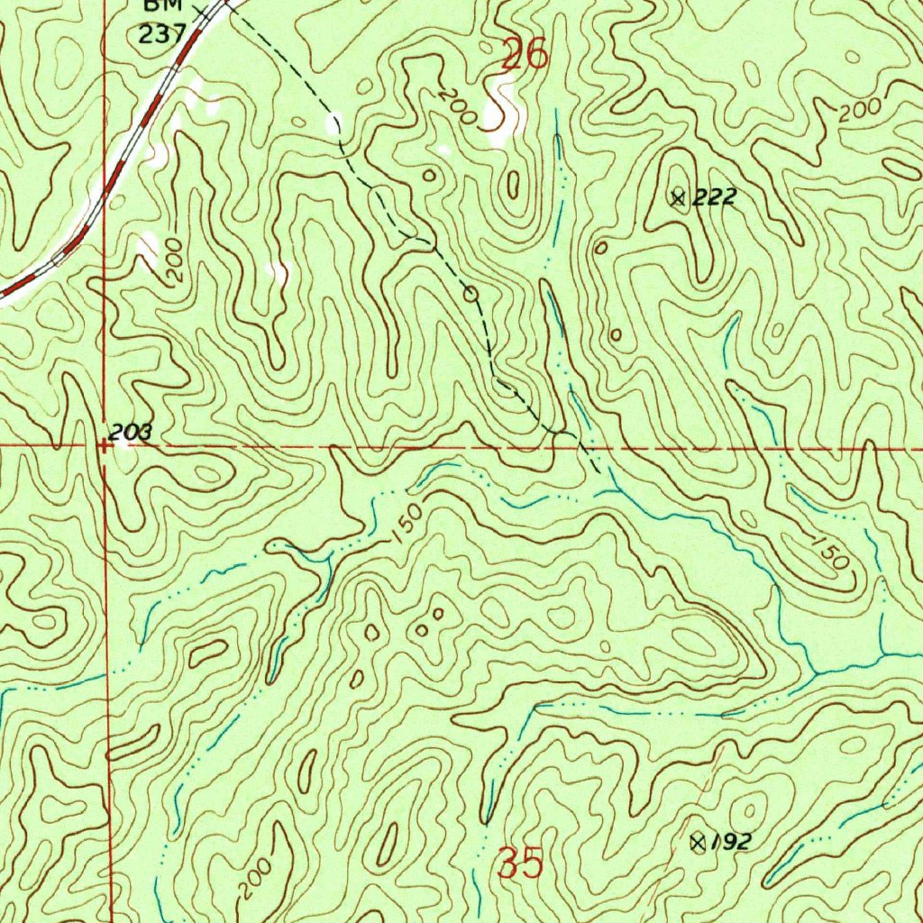 Elmer, LA (1971, 24000-Scale) Map by United States Geological Survey ...