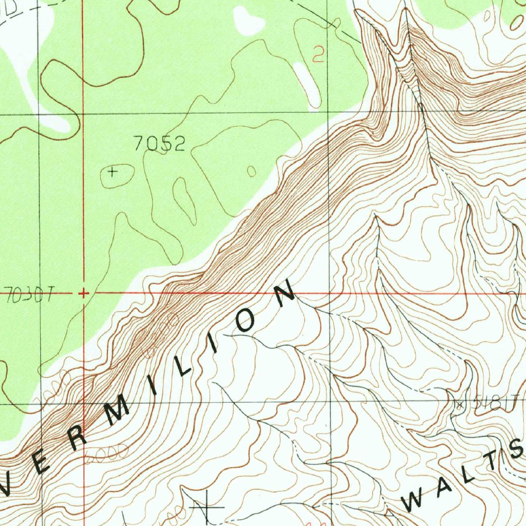 Emmett Wash, AZ (1985, 24000-Scale) Map by United States Geological ...