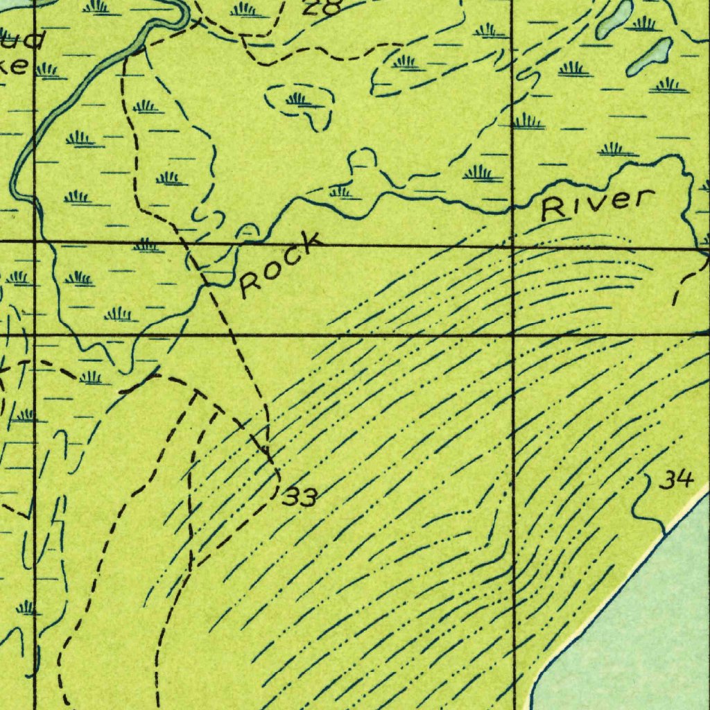 Engadine, MI (1931, 31680-Scale) Map by United States Geological Survey ...
