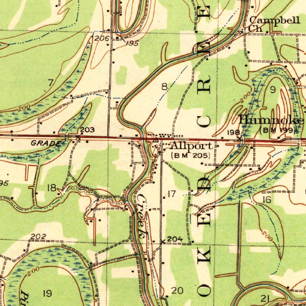 England, AR (1943, 62500-Scale) Map by United States Geological Survey ...