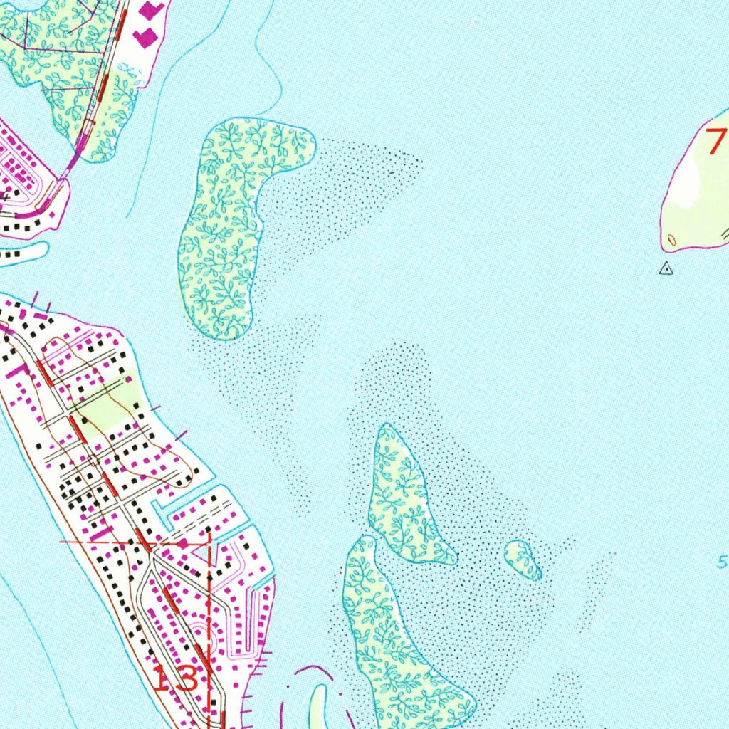 Englewood, FL (1956, 24000-Scale) Map by United States Geological ...