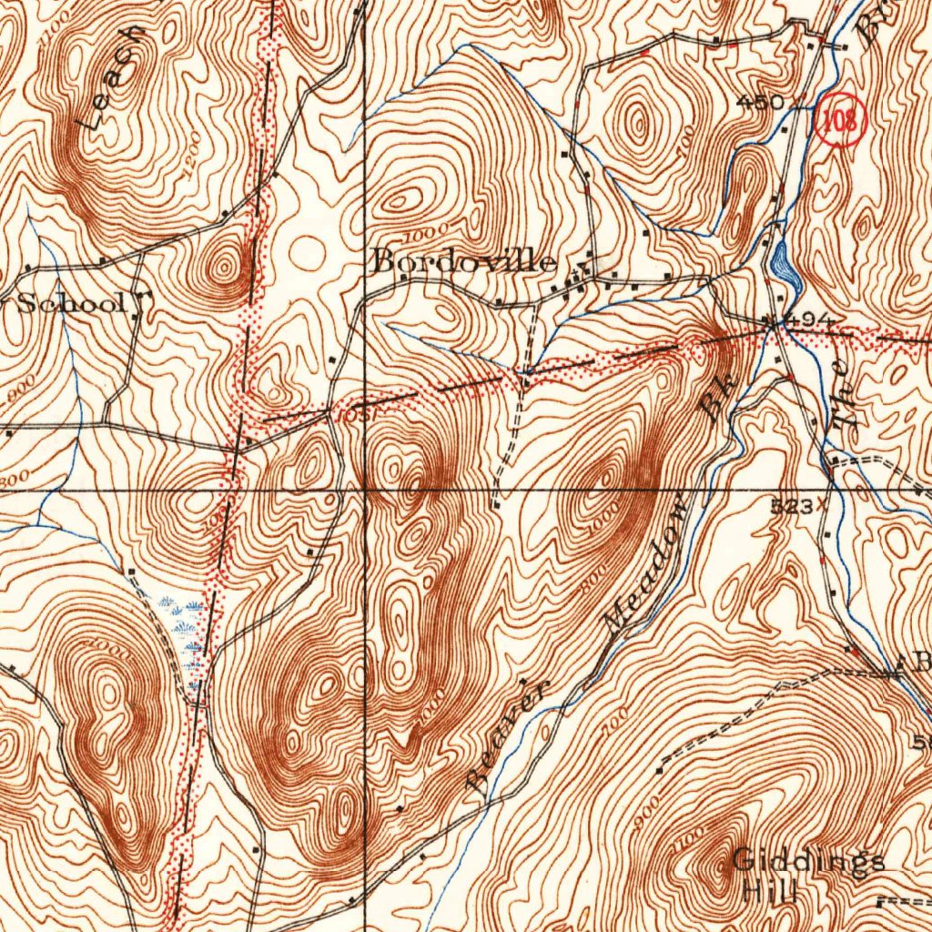 Enosburg Falls, VT (1924, 62500-Scale) Map by United States Geological ...
