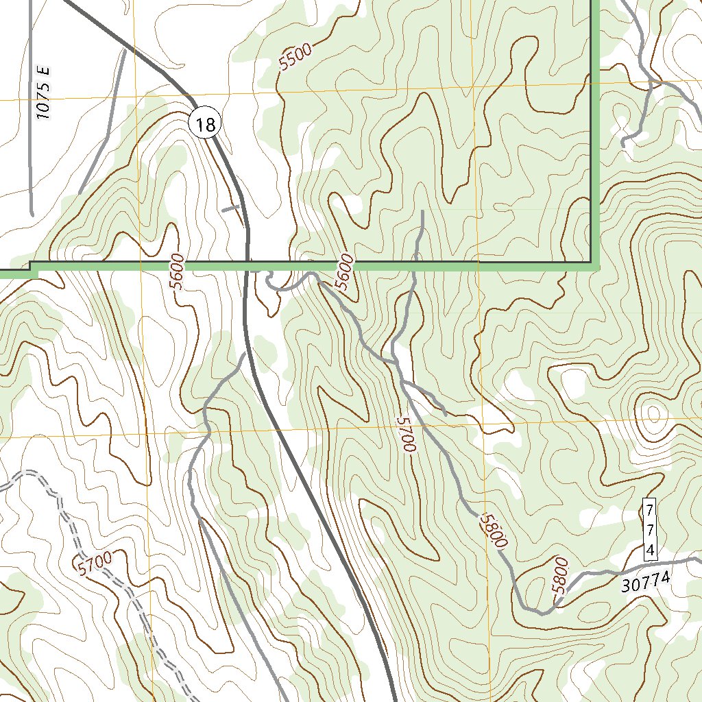 Enterprise, UT (2023, 24000-Scale) Map by United States Geological ...