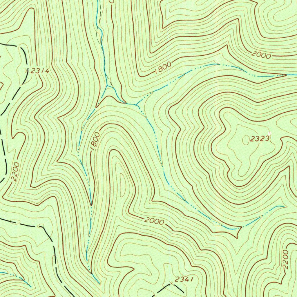Erbacon, WV (1967, 24000-Scale) Map by United States Geological Survey ...