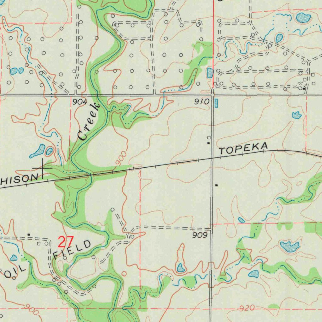 Erie, KS (1973, 24000-Scale) Map by United States Geological Survey ...