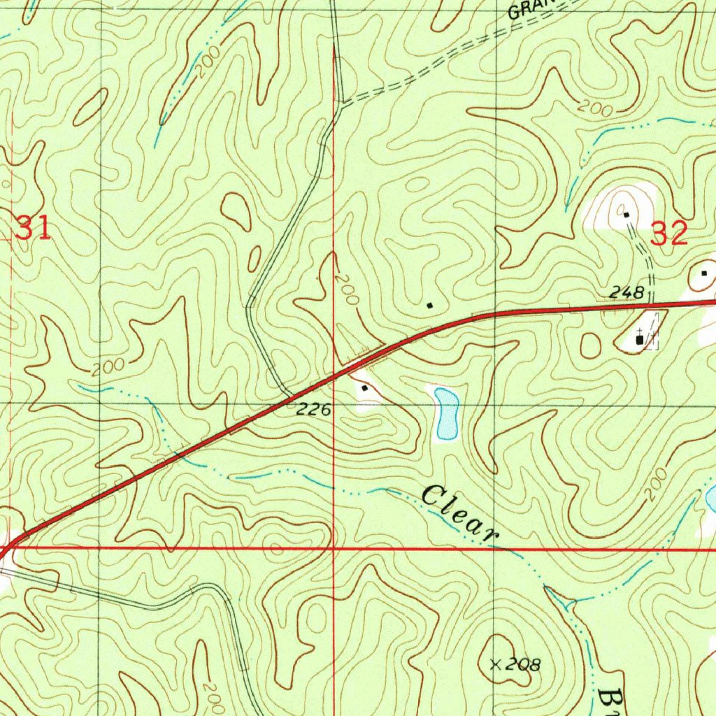 Eros, LA (1982, 24000-Scale) Map by United States Geological Survey ...