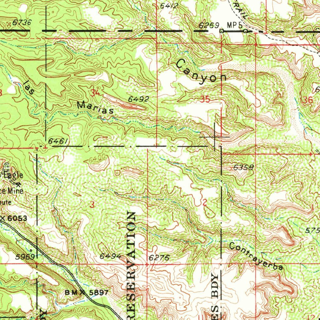 Espanola, NM (1953, 62500-Scale) Map by United States Geological Survey ...