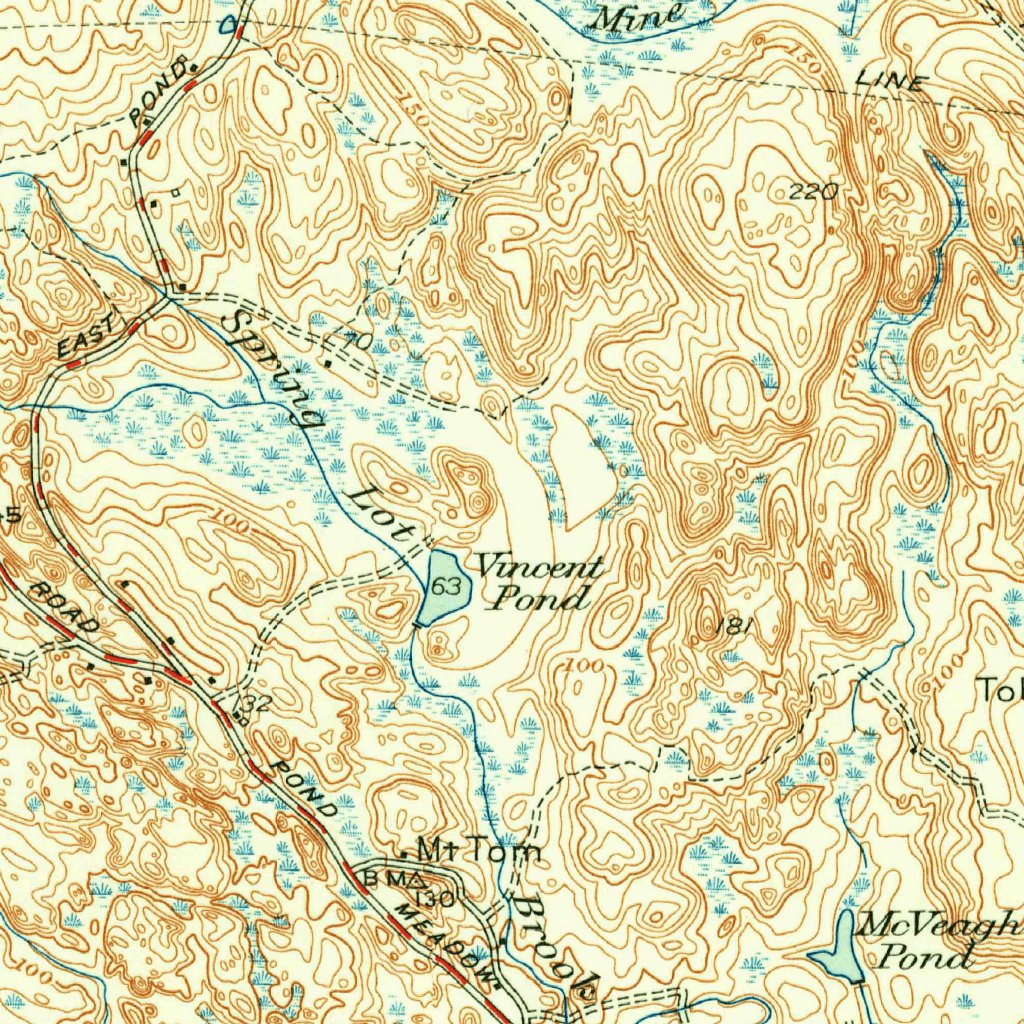 Essex, CT (1944, 31680-Scale) Map by United States Geological Survey ...