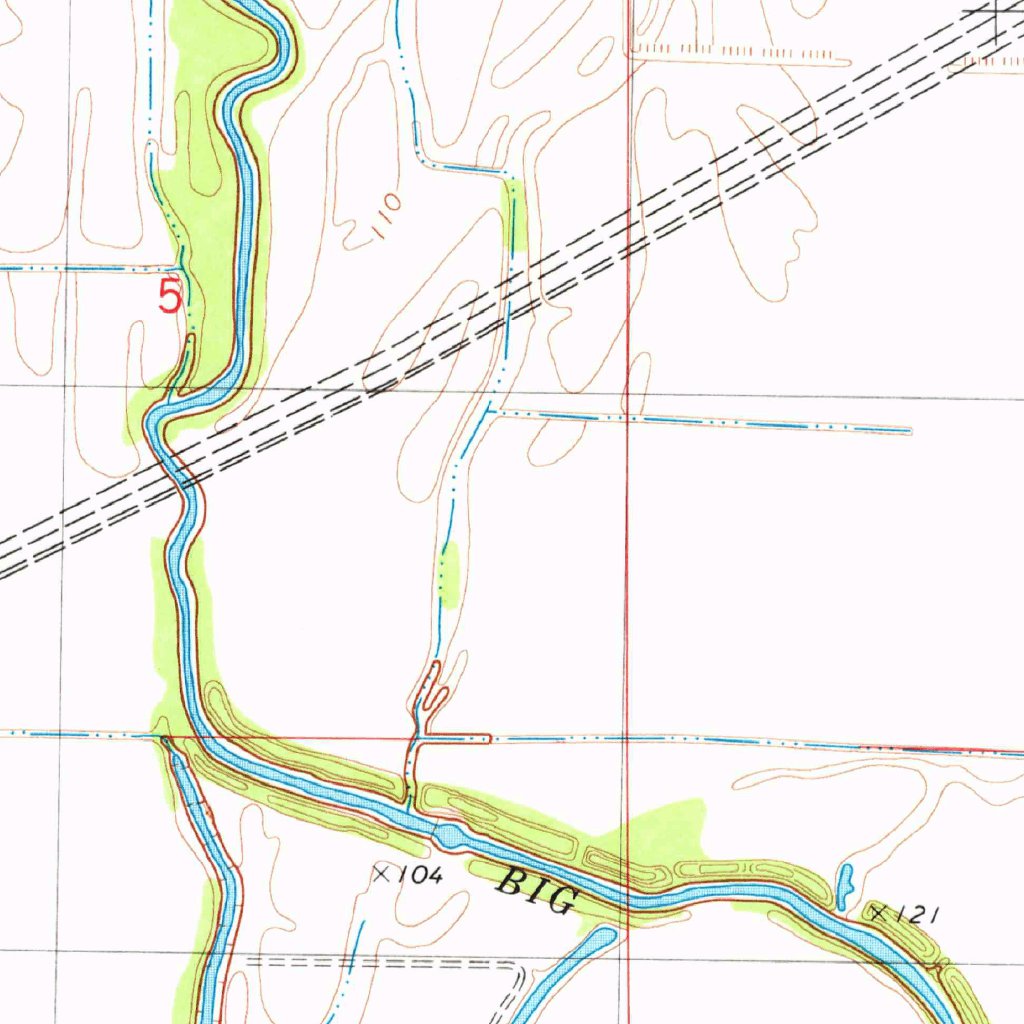 Eudora NW, AR (1981, 24000-Scale) Map by United States Geological ...