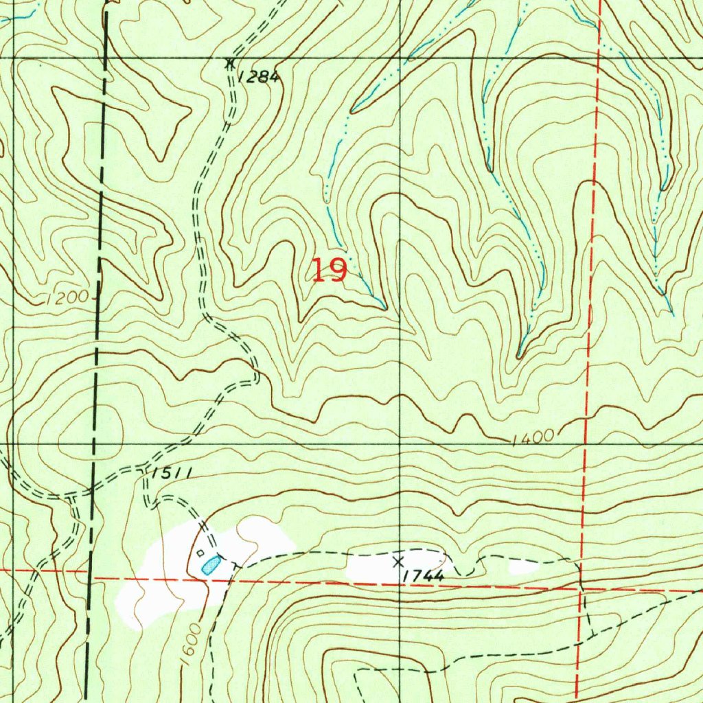 Eula, AR (1980, 24000-Scale) Map by United States Geological Survey ...