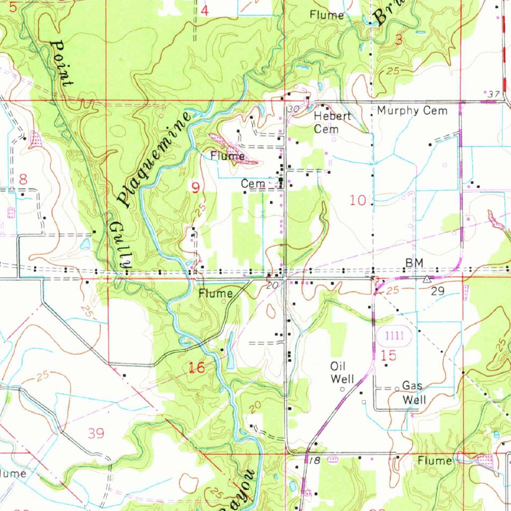 Eunice, LA (1959, 62500-Scale) Map by United States Geological Survey ...