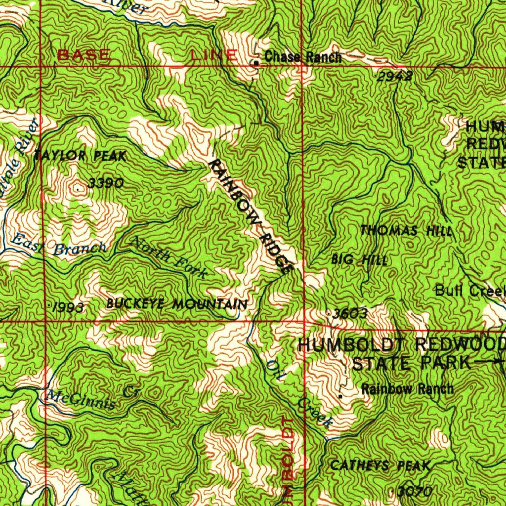 Eureka, CA-OR (1961, 250000-Scale) Map by United States Geological ...