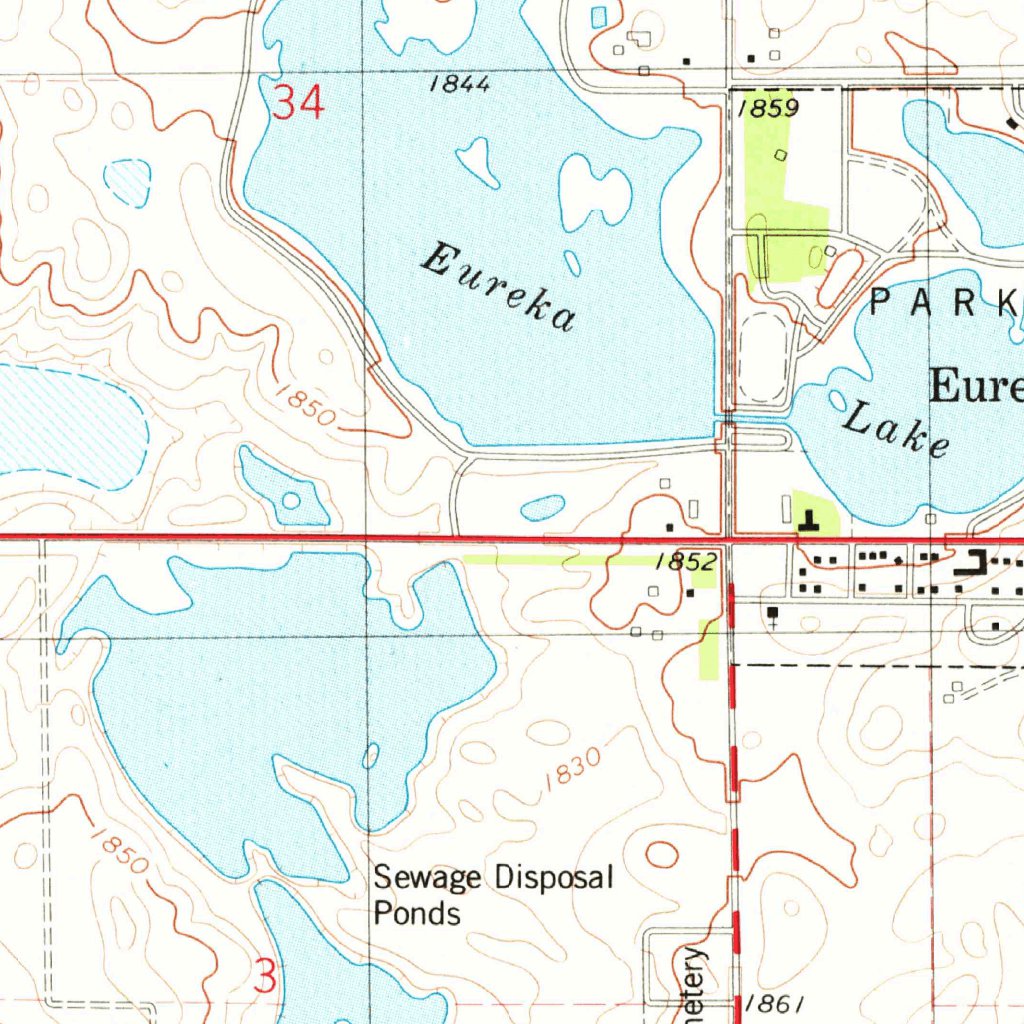 Eureka West, SD (1978, 24000-Scale) Map by United States Geological ...