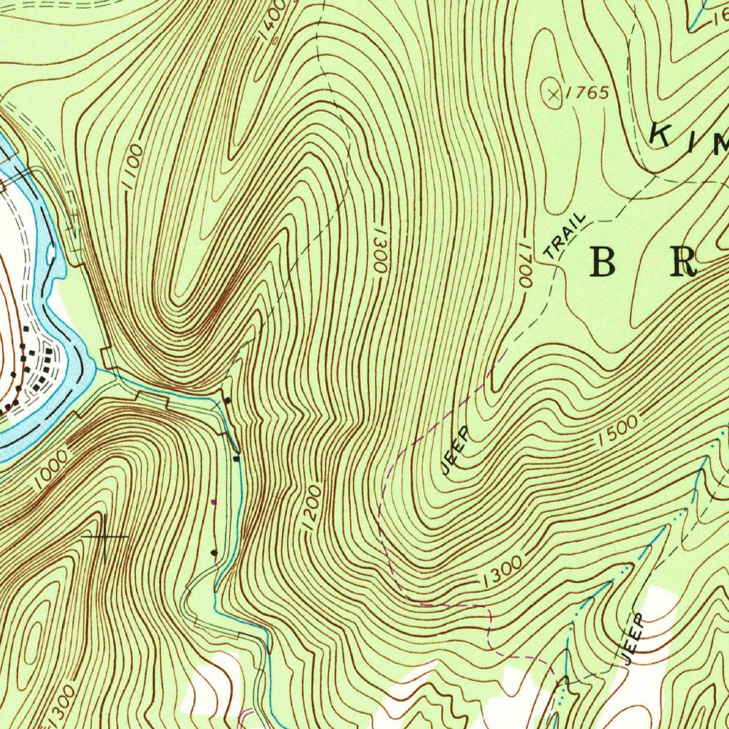 Everett East, PA (1968, 24000-Scale) Map by United States Geological ...