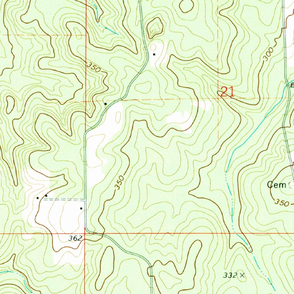 Excel, AL (1972, 24000-Scale) Map by United States Geological Survey ...