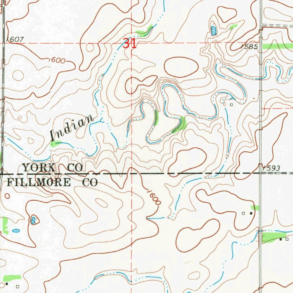 Exeter, NE (1969, 24000-Scale) Map by United States Geological Survey ...