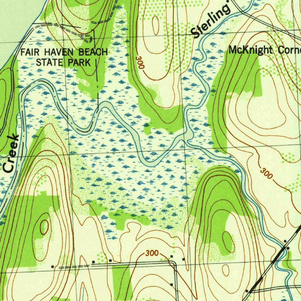 Fair Haven, NY (1943, 31680-Scale) Map by United States Geological ...