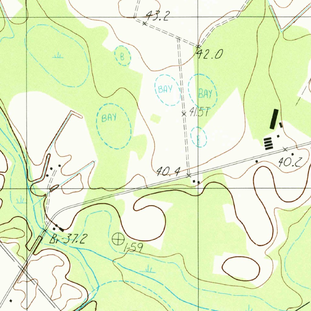 Fairfax, SC (1988, 24000-Scale) Map by United States Geological Survey ...
