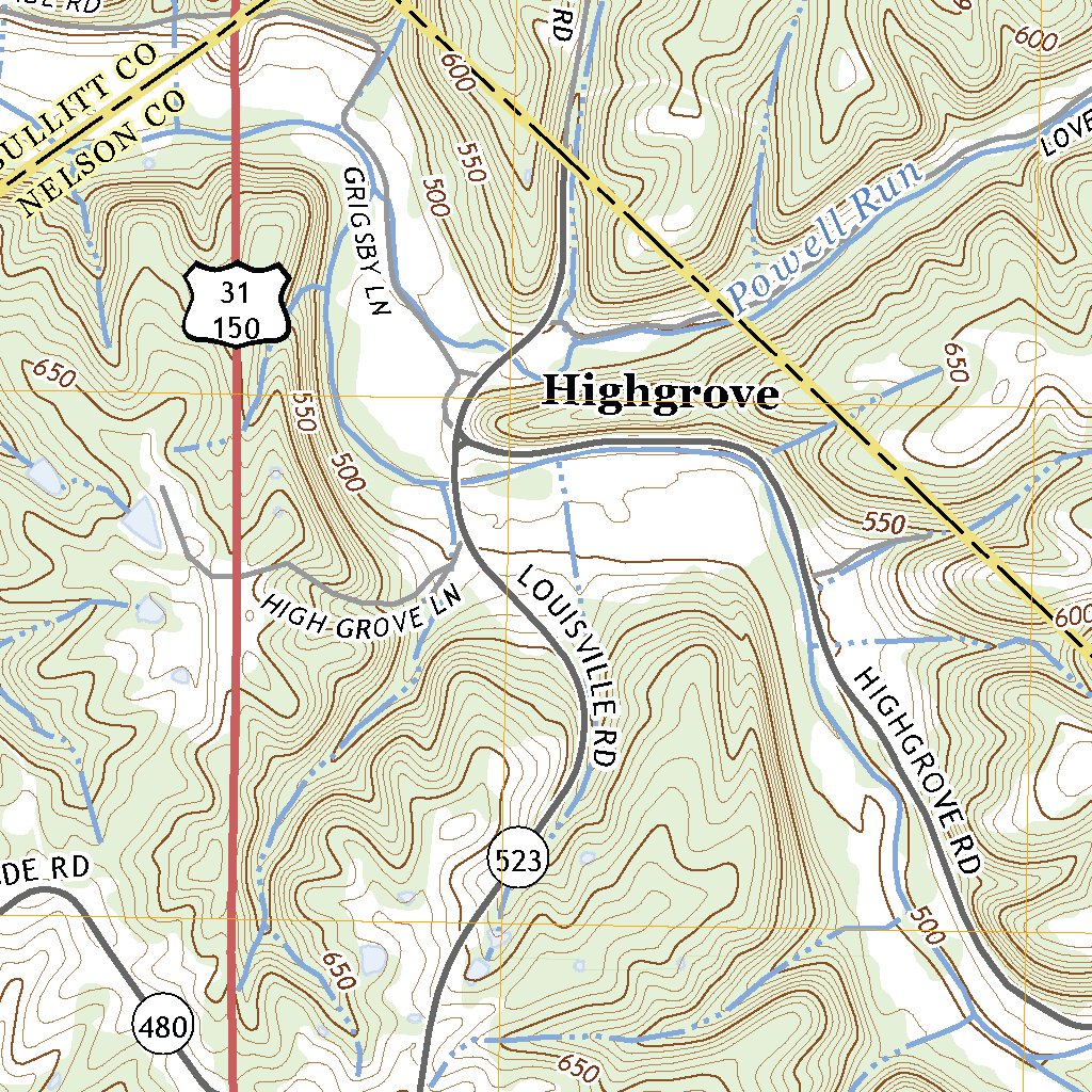 Fairfield, KY (2022, 24000-Scale) Map by United States Geological ...