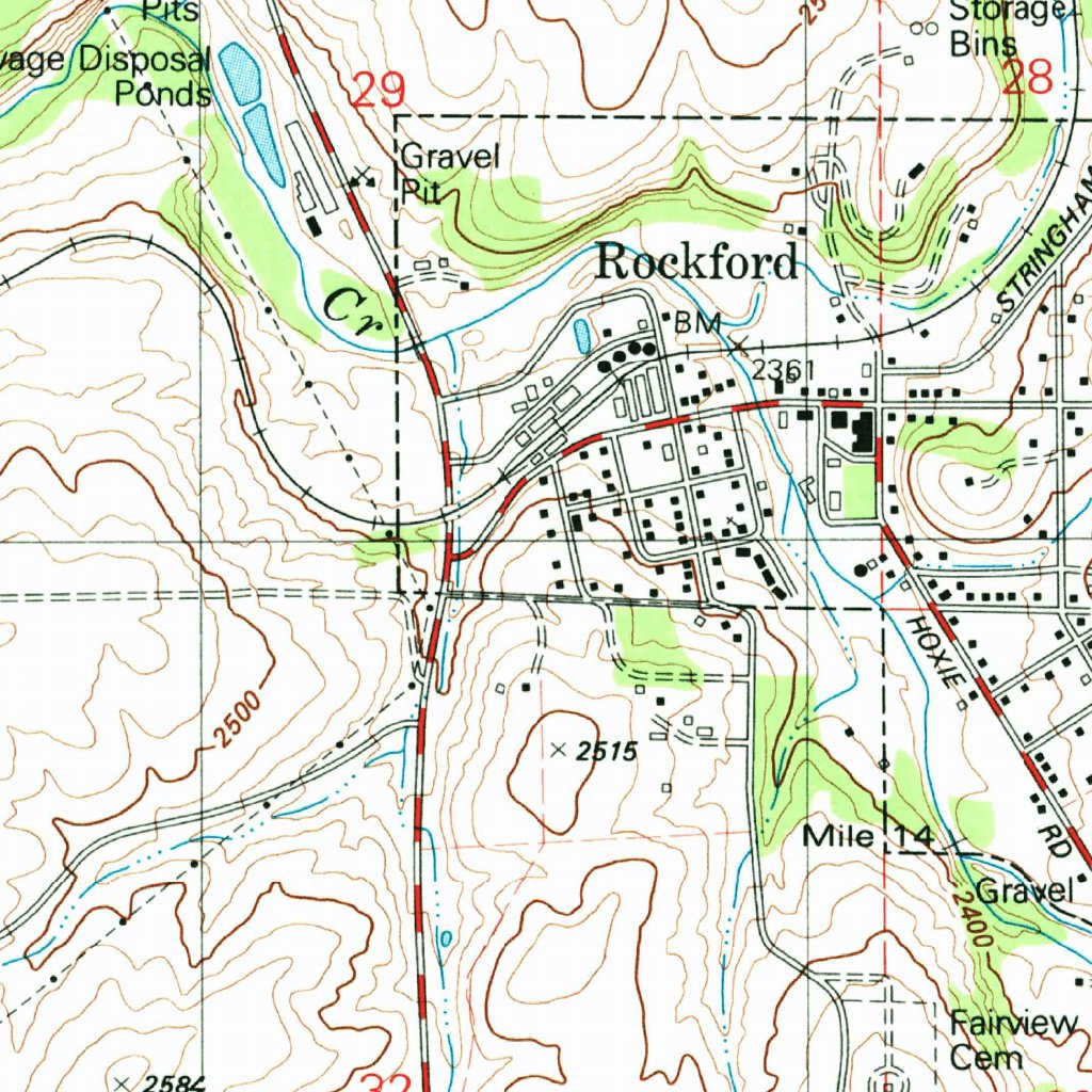 Fairfield, WA (1980, 24000-Scale) Map by United States Geological ...