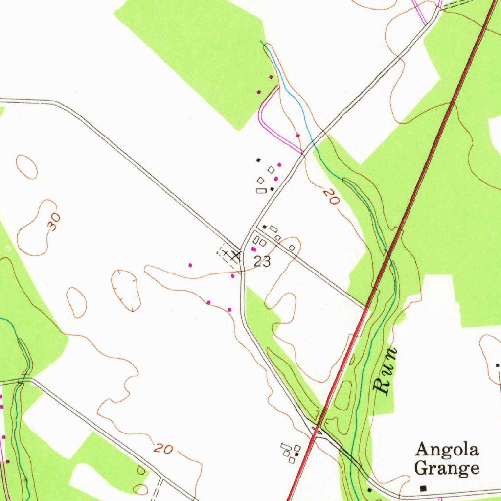 Fairmount, DE (1954, 24000-Scale) Map by United States Geological ...