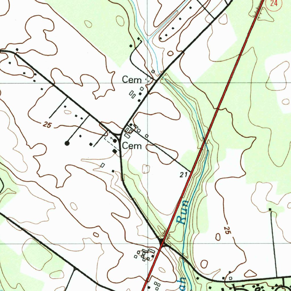 Fairmount, DE (1984, 24000-Scale) Map by United States Geological ...