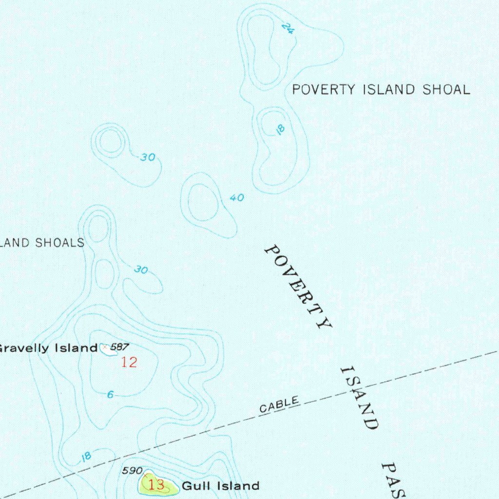 Fairport, MI (1958, 62500-Scale) Map by United States Geological Survey ...