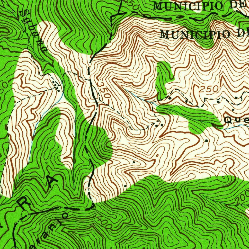 Fajardo, PR (1958, 20000-Scale) Map by United States Geological Survey ...