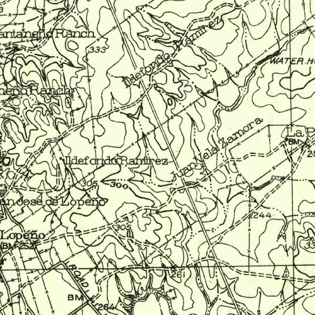 Falcon, TX (1938, 62500-Scale) Map by United States Geological Survey ...