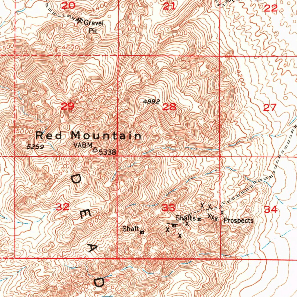 Fallon, NV (1951, 62500-Scale) Map by United States Geological Survey ...