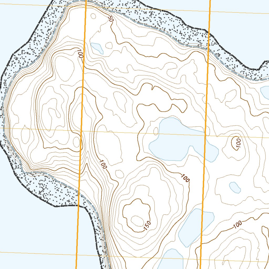 False Pass B-2 NE, AK (2020, 25000-Scale) Map by United States ...