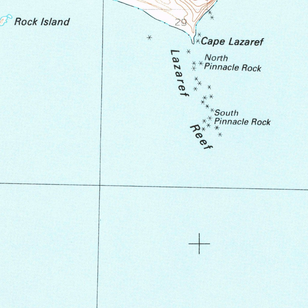 False Pass C-5, AK (1989, 63360-Scale) Map by United States Geological ...