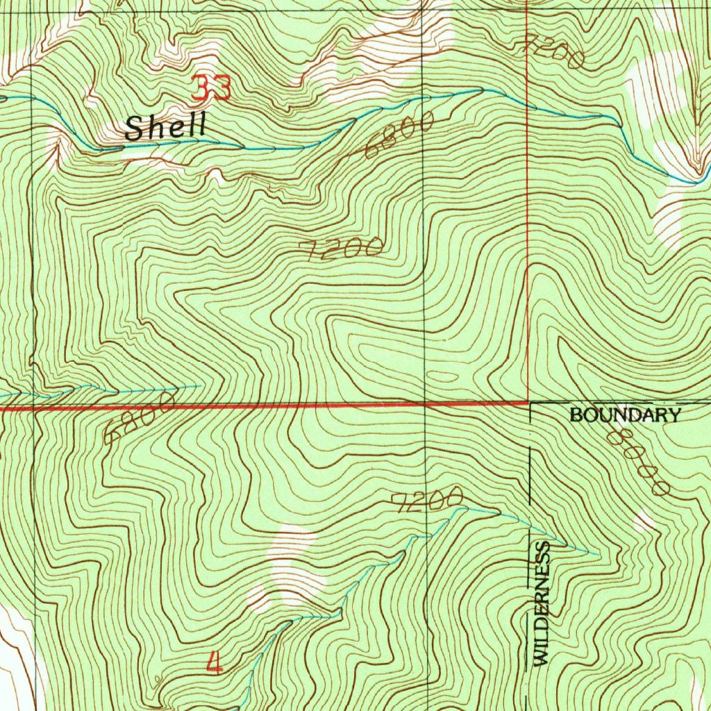 Fan Mountain, MT (1988, 24000-Scale) Map by United States Geological ...