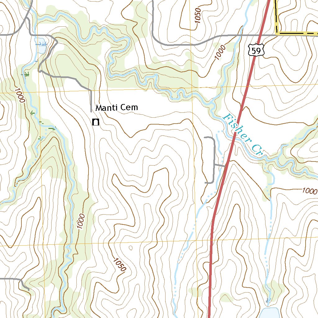 Farragut, IA (2022, 24000-Scale) Map by United States Geological Survey ...