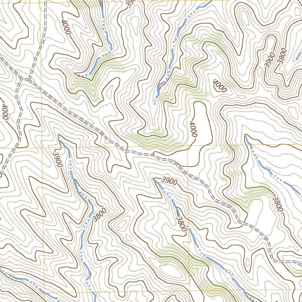 Fawn Draw, WY (2023, 24000-Scale) Map by United States Geological ...