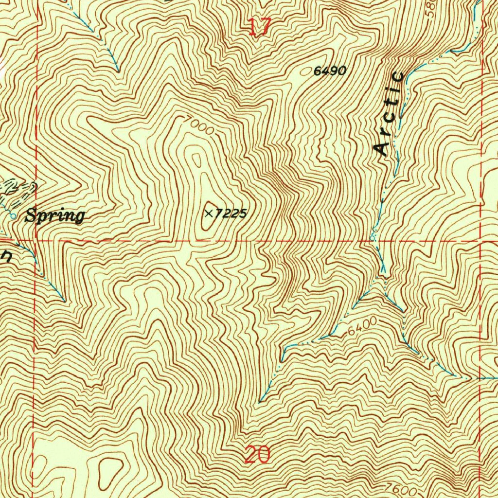 Fawnskin, CA (1971, 24000-Scale) Map by United States Geological Survey ...