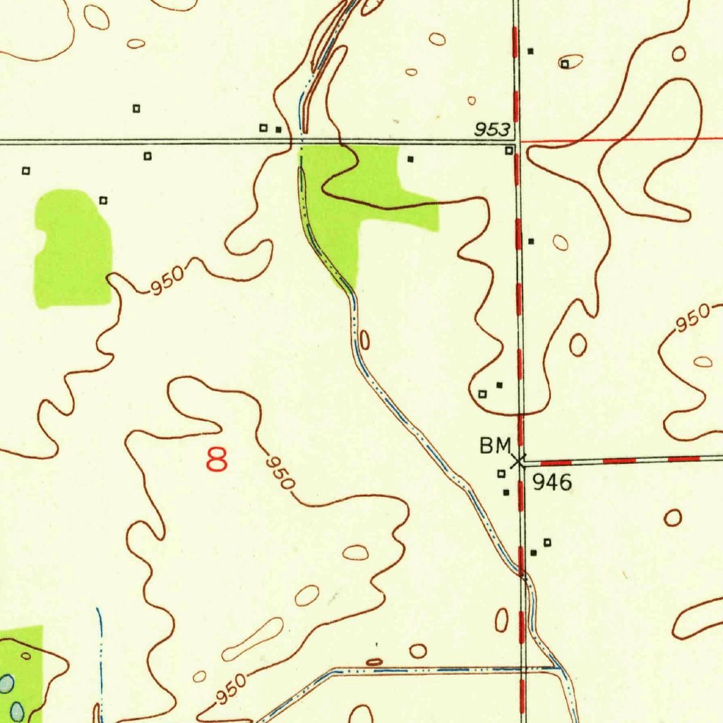 Fayette, IN (1953, 24000-Scale) Map by United States Geological Survey ...