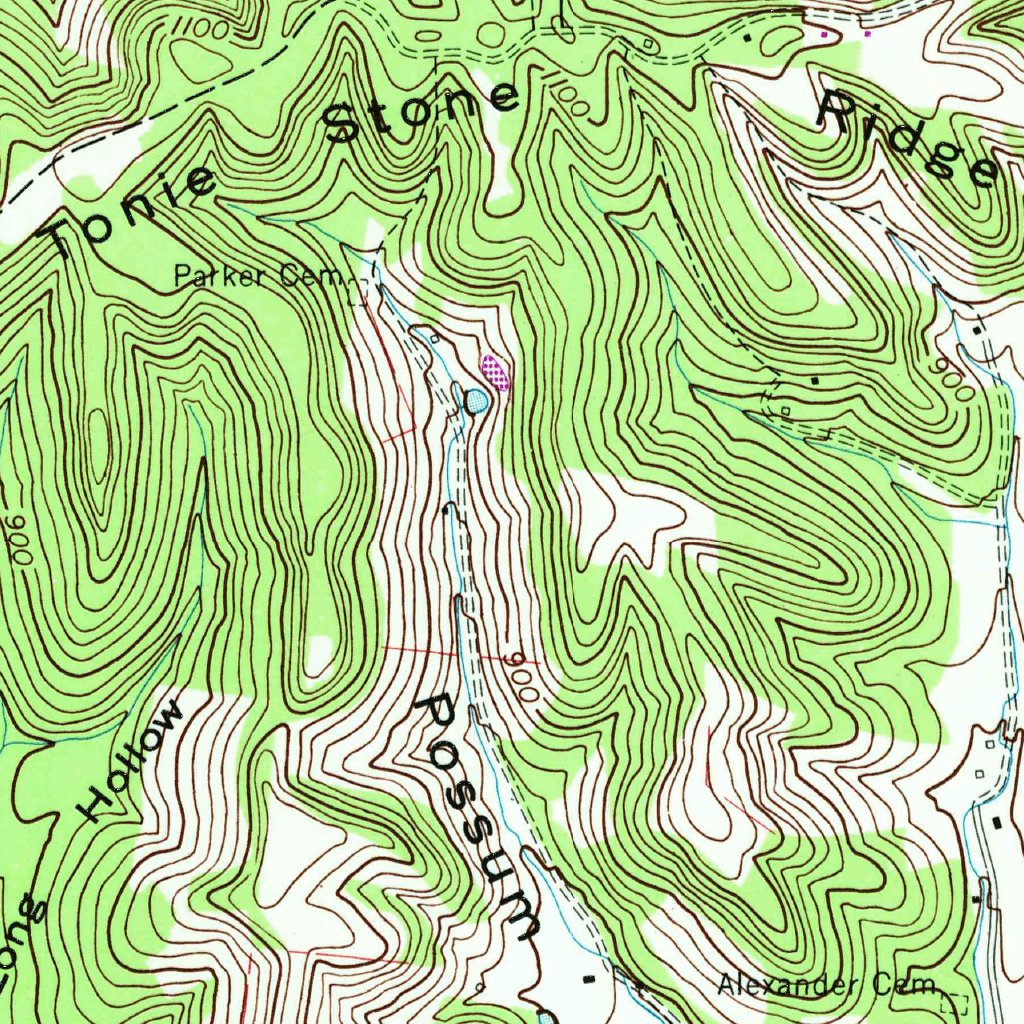 Fayetteville, TN (1966, 24000-Scale) Map by United States Geological ...