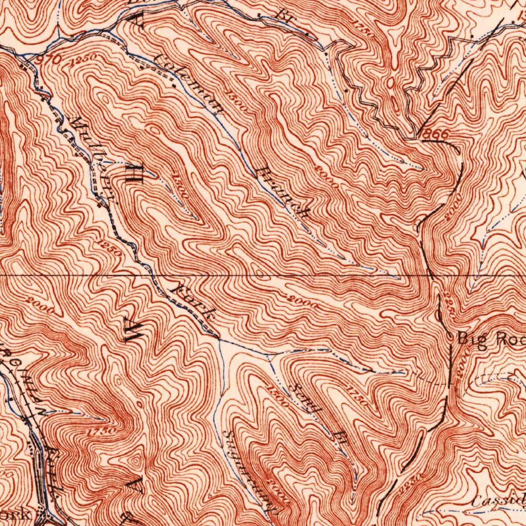 Fayetteville, WV (1931, 62500-Scale) Map by United States Geological ...